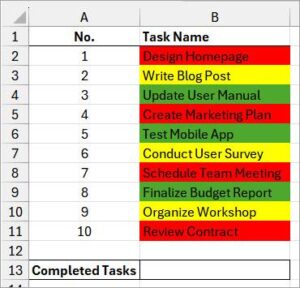 Count Colored Cells in Excel (4 Easy Ways)