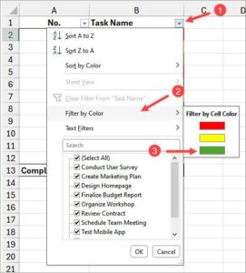 Count Colored Cells in Excel (4 Easy Ways)
