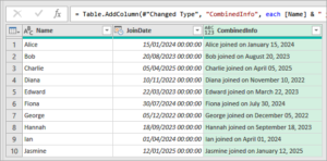 Concatenate in Power Query (Columns, Text, Numbers)