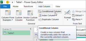 IF Then Else in Power Query