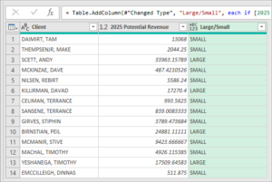 IF Then Else in Power Query