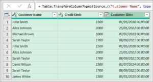 Remove Duplicates in Power Query