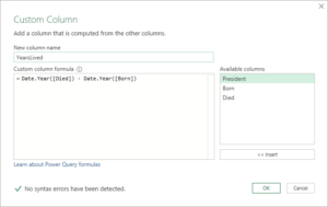 Calculate Date Difference in Power Query (Days, Months, Years)