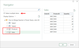 How to Merge Queries in Power Query
