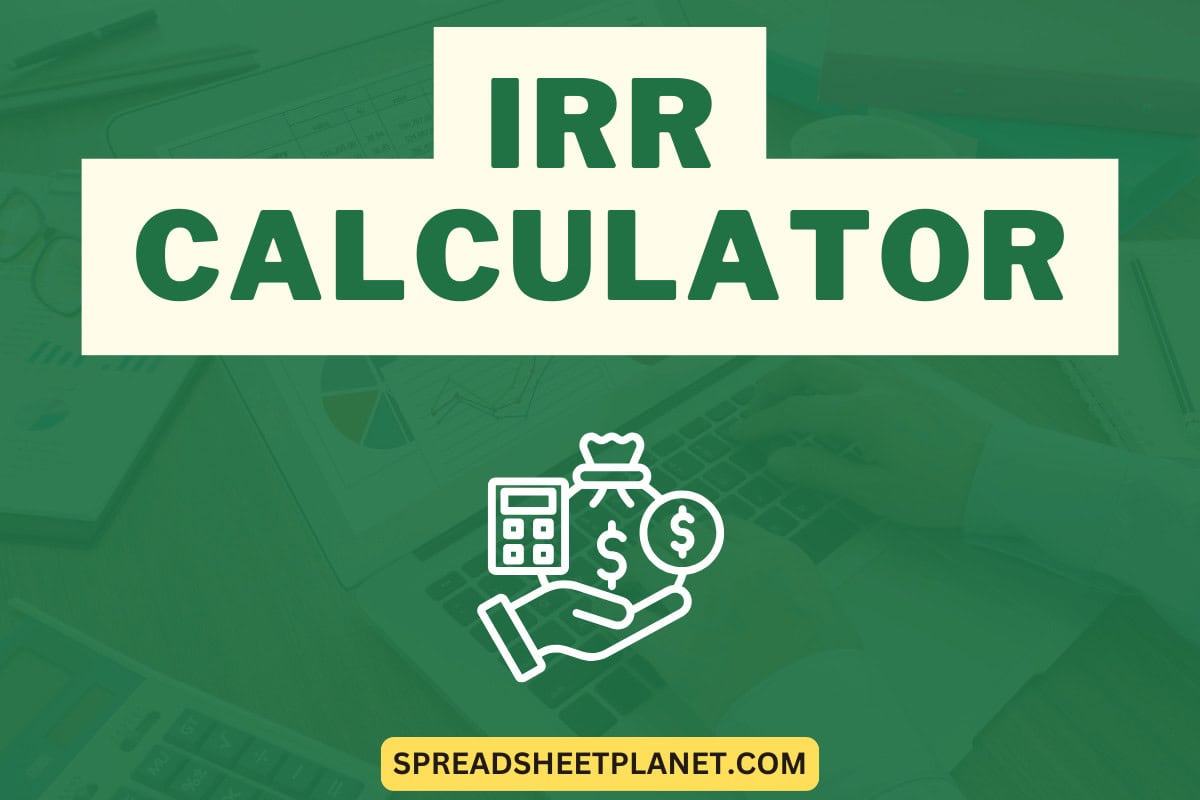 Internal Rate of Return (IRR) Calculator