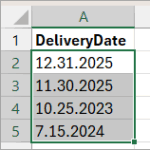 Excel Dates Not Formatting – How to Fix?