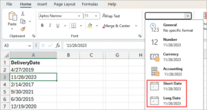 Excel Dates Not Formatting – How to Fix?