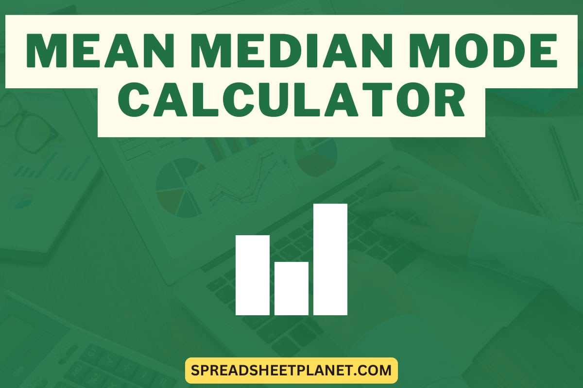 Mean Median Mode Calculator