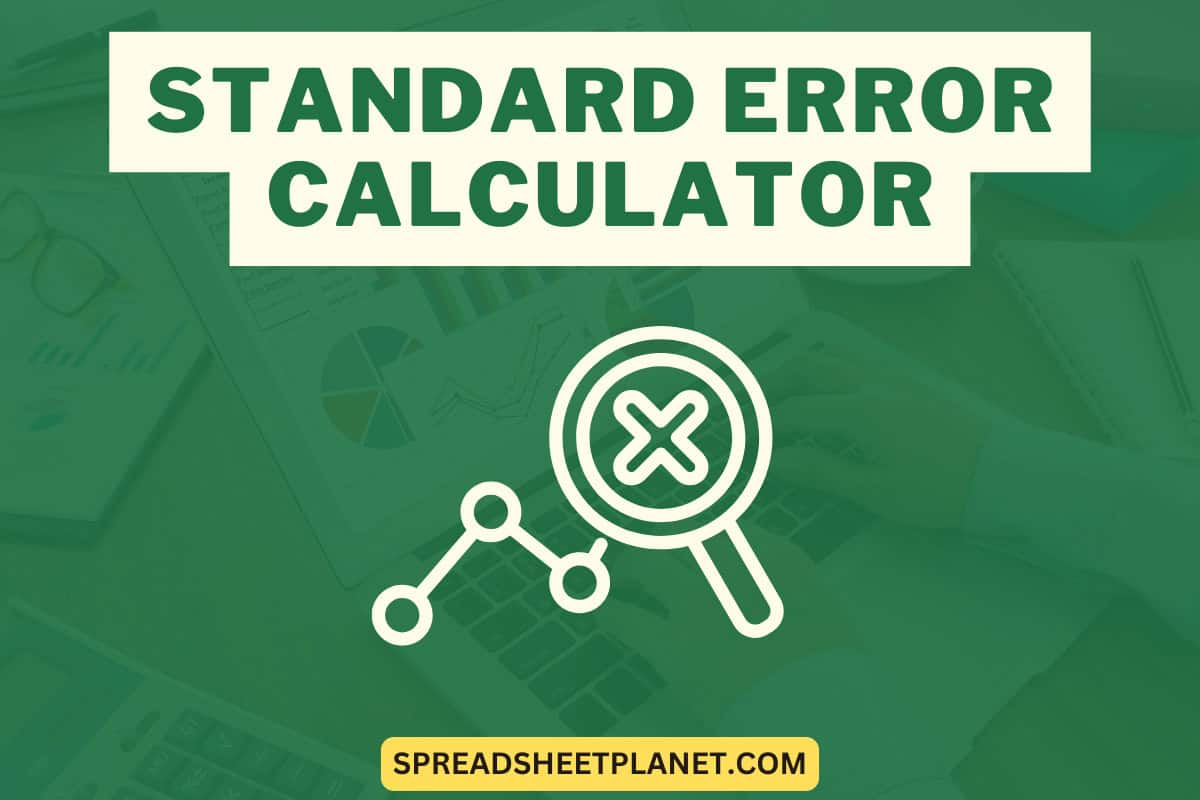 Standard Error Calculator