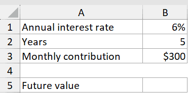FV Function in Excel (5 Easy Examples)