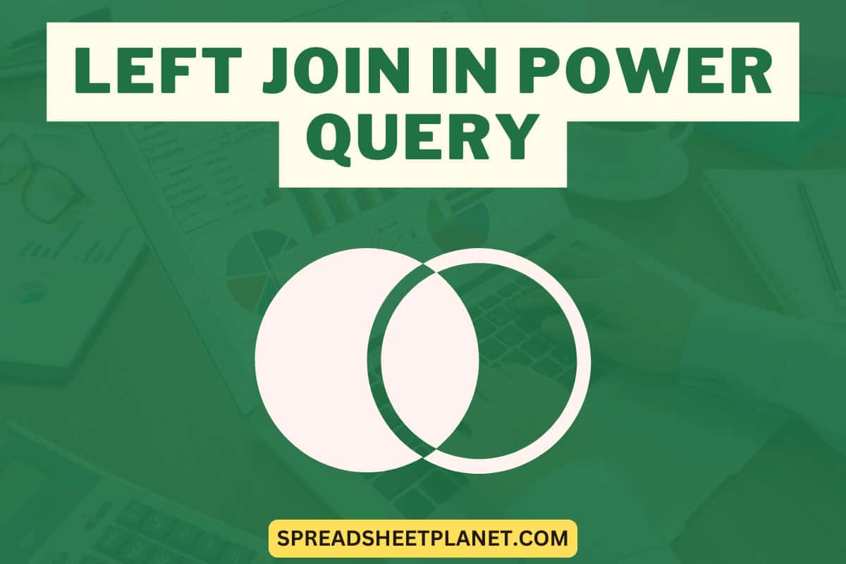 Left Join in Excel Using Power Query
