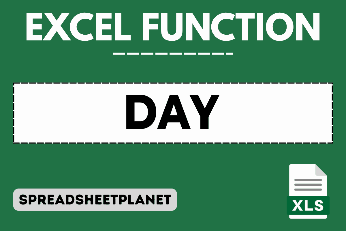DAY Function in Excel (5 Easy Examples)